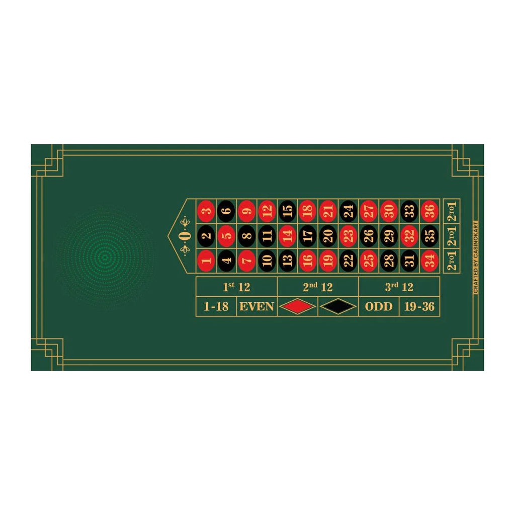 Buy Bet Vault Roulette Mat, Rectangle, 6x3ft Online in Saudi Arabia ...
